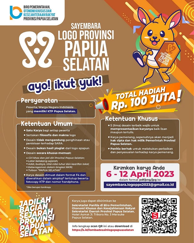 Sayembara Desain Logo Papua Selatan | Portal Merauke
